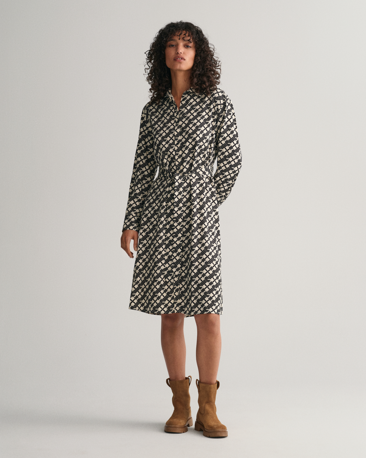 G Patterned overhemdjurk - GANT