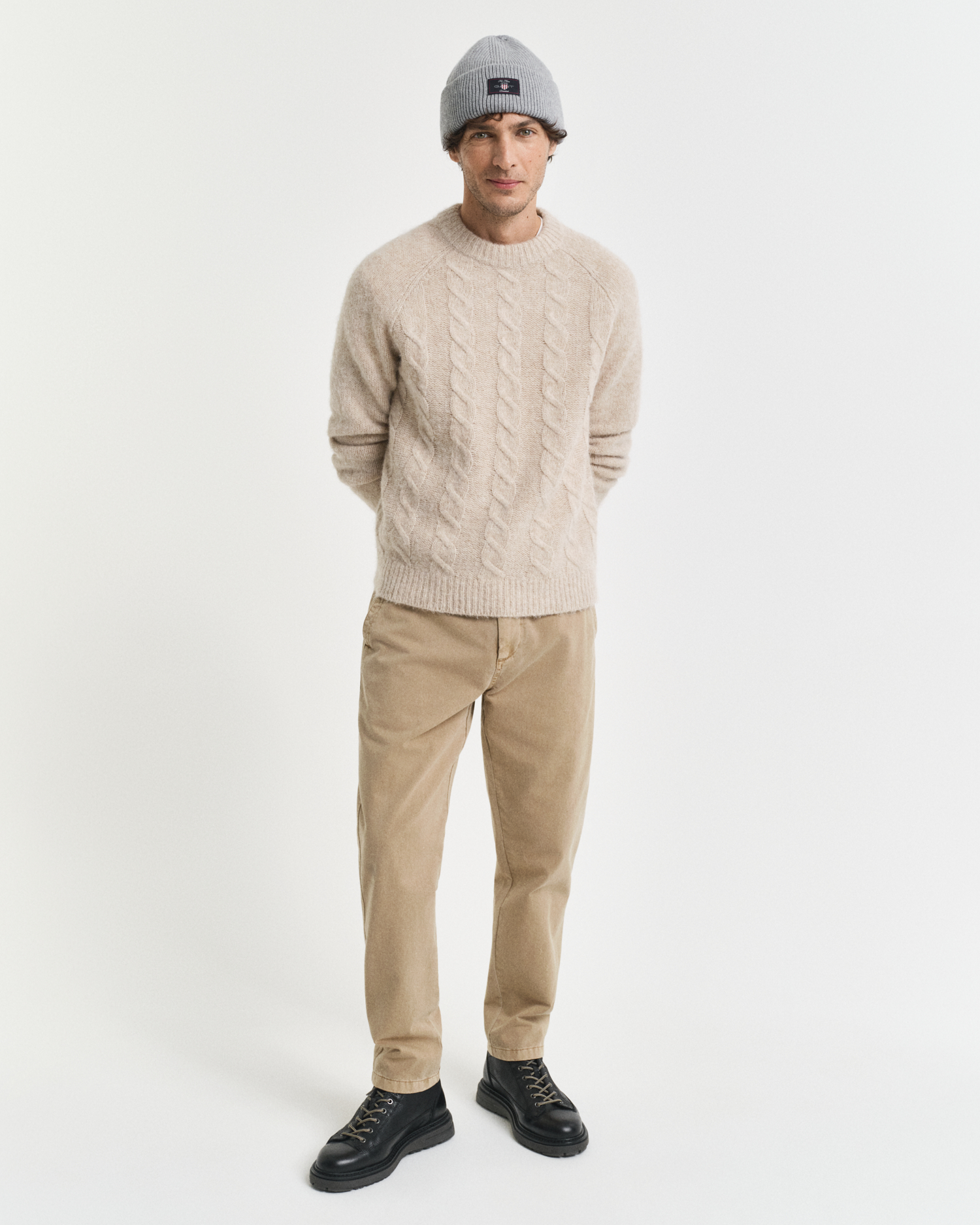 Regular Fit Surplus chino met taps toelopende pijpen - GANT